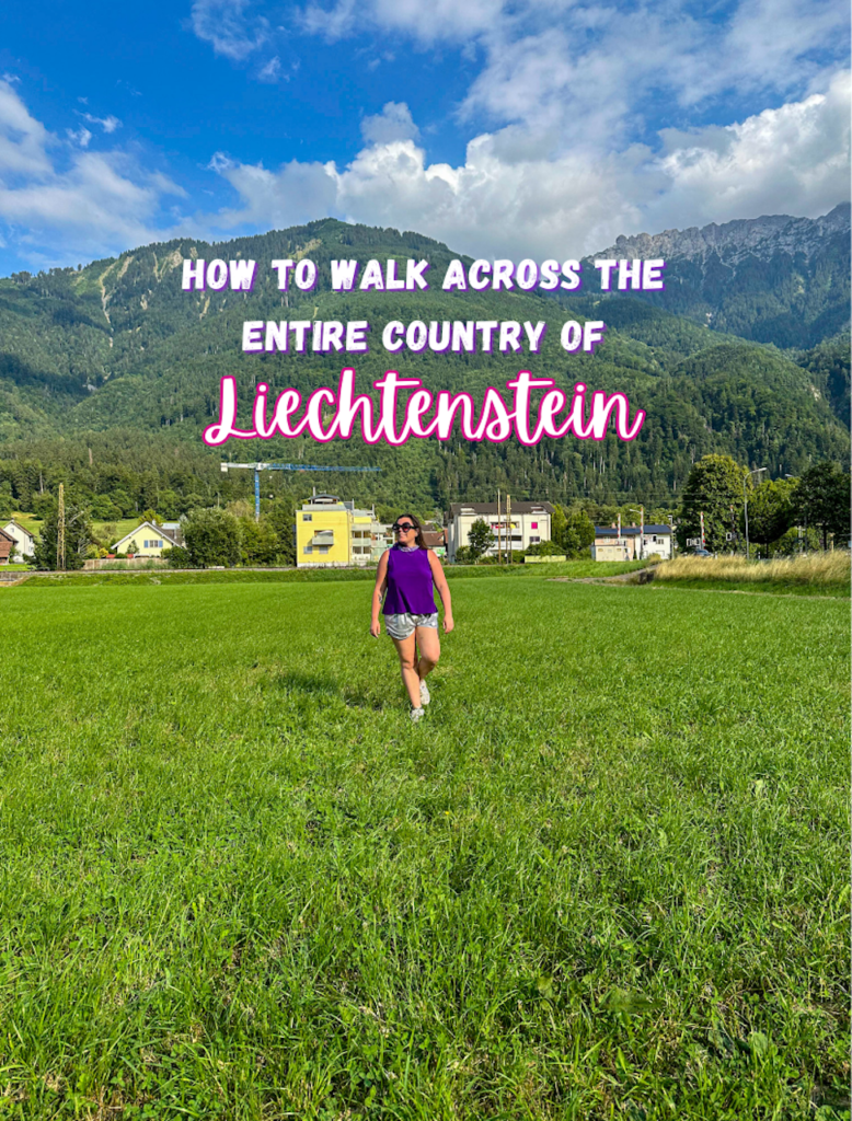 How To Walk Across The Entire Country of Liechtenstein - No Man Nomad